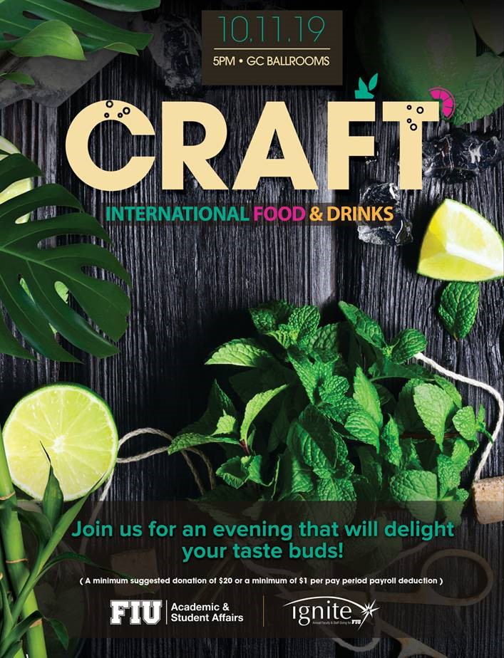 Craft International Food & Spirits | Alumni